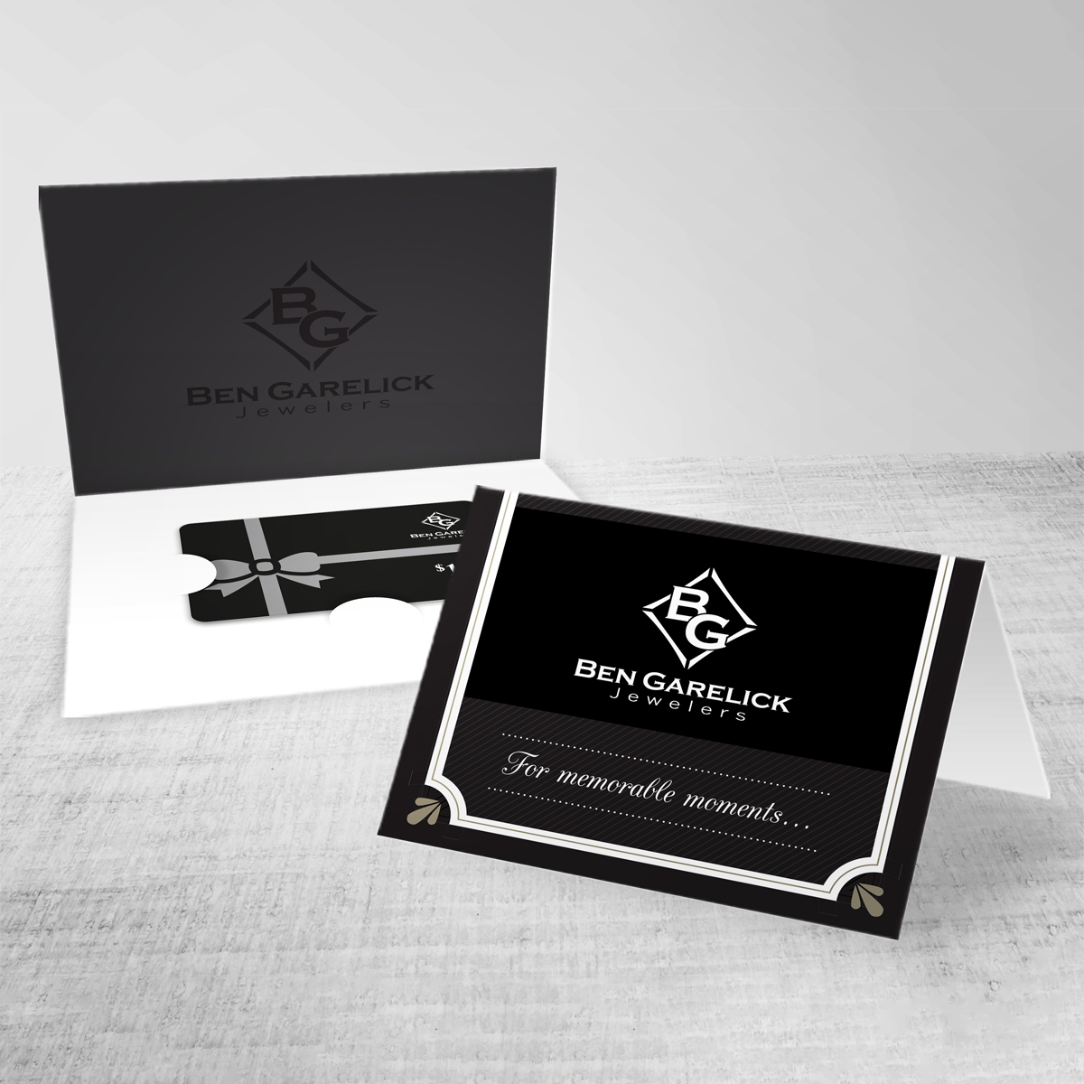 Gift Card Carriers - Hershel Barg & Associates