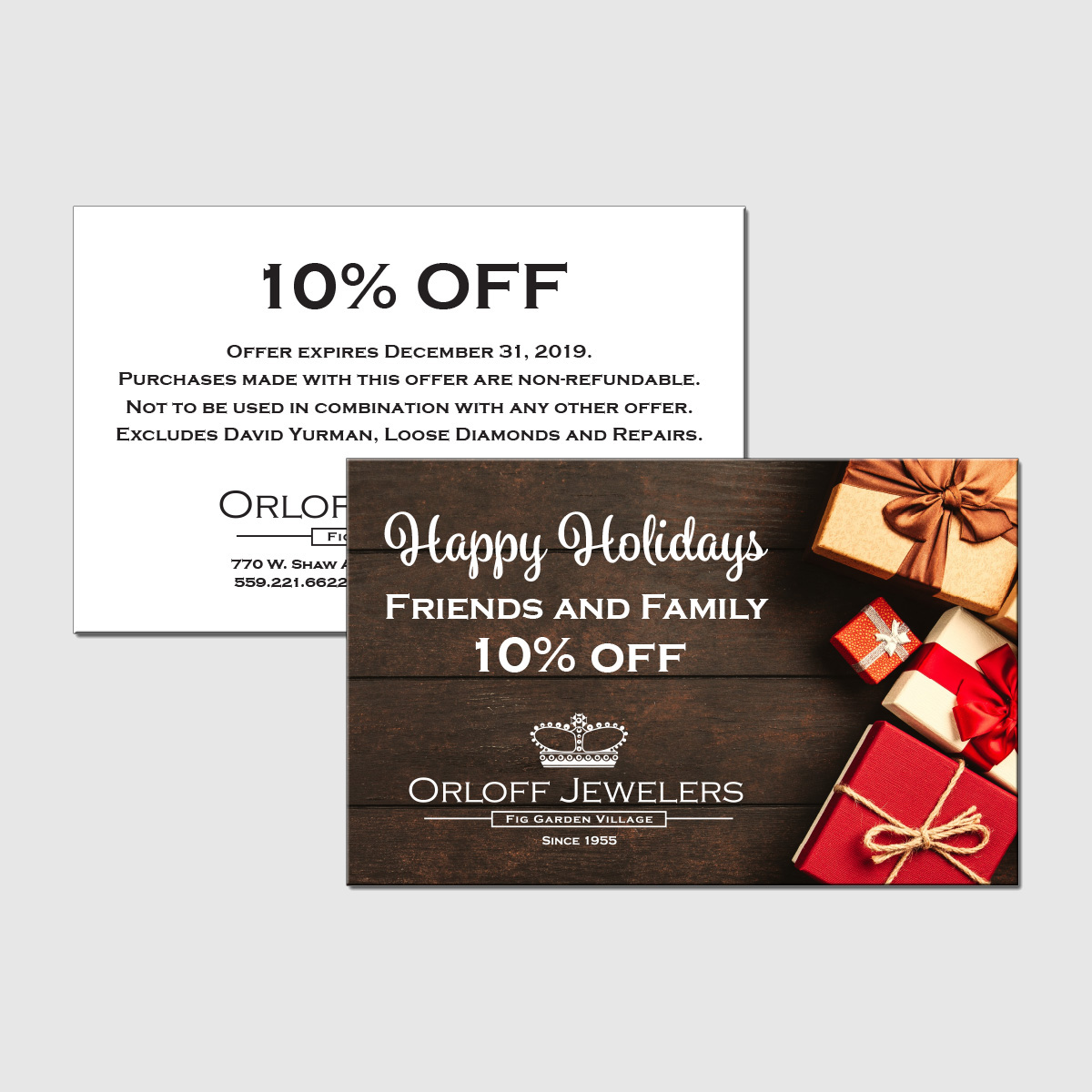 Promotional Cards - Hershel Barg & Associates